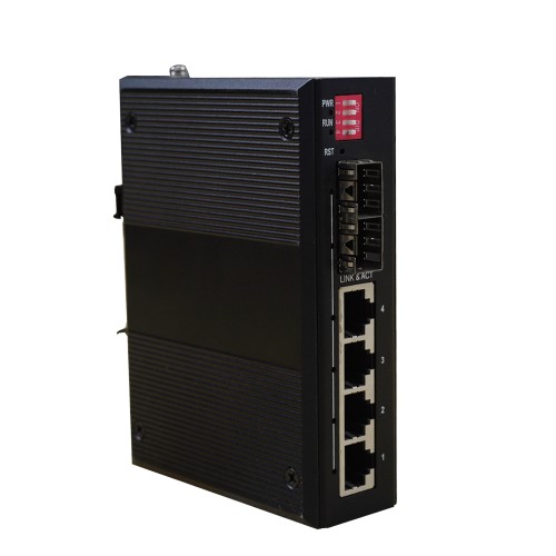 4 10/100/1000M Ethernet electrical ports + 2 Gigabit SFP optical ports ...